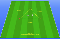 Soccer Drills: Triangle Passing - Soccer Mastermind